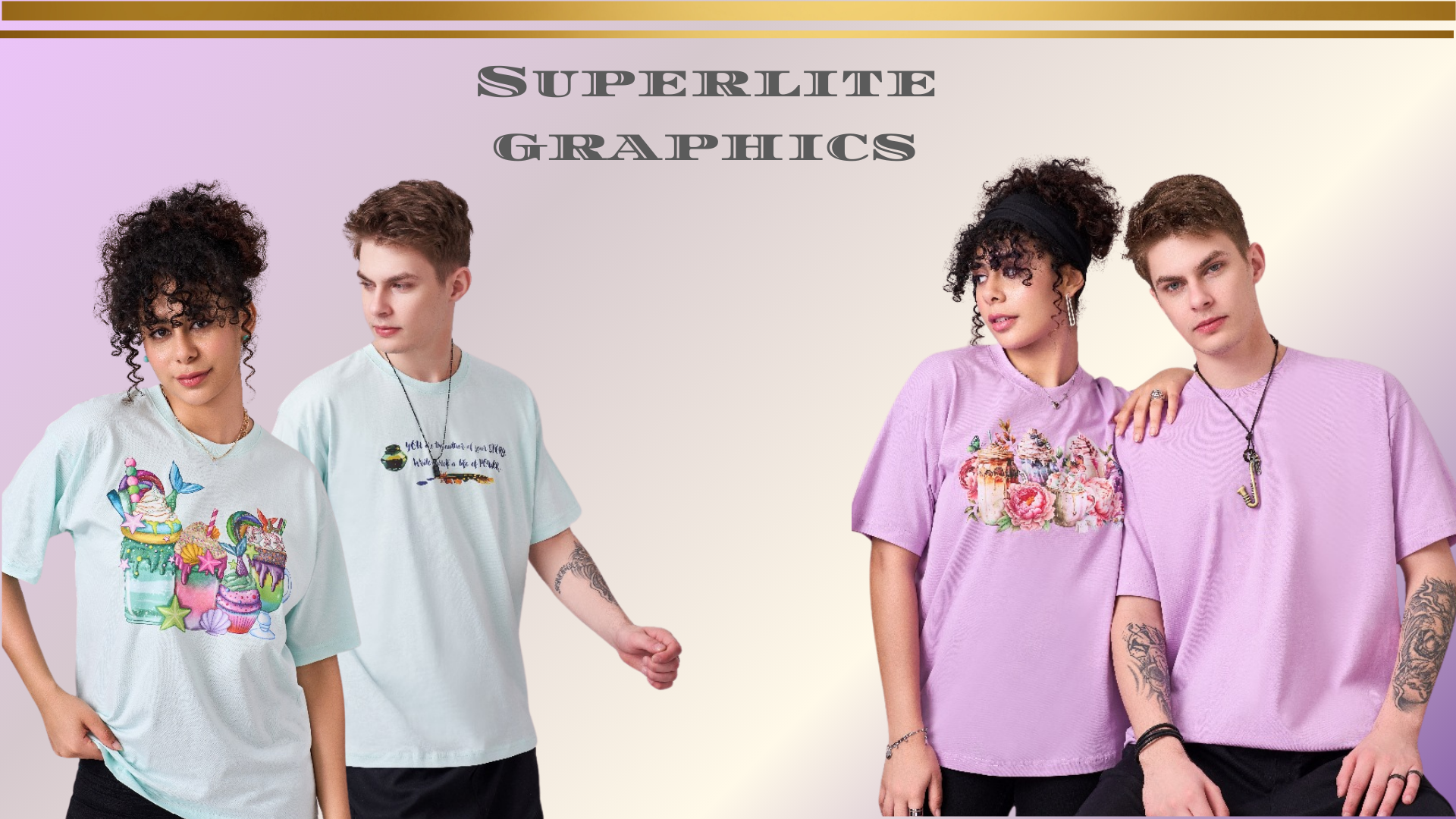 SuperLITE Graphics (Oversized Tees) – LUKE Clothing