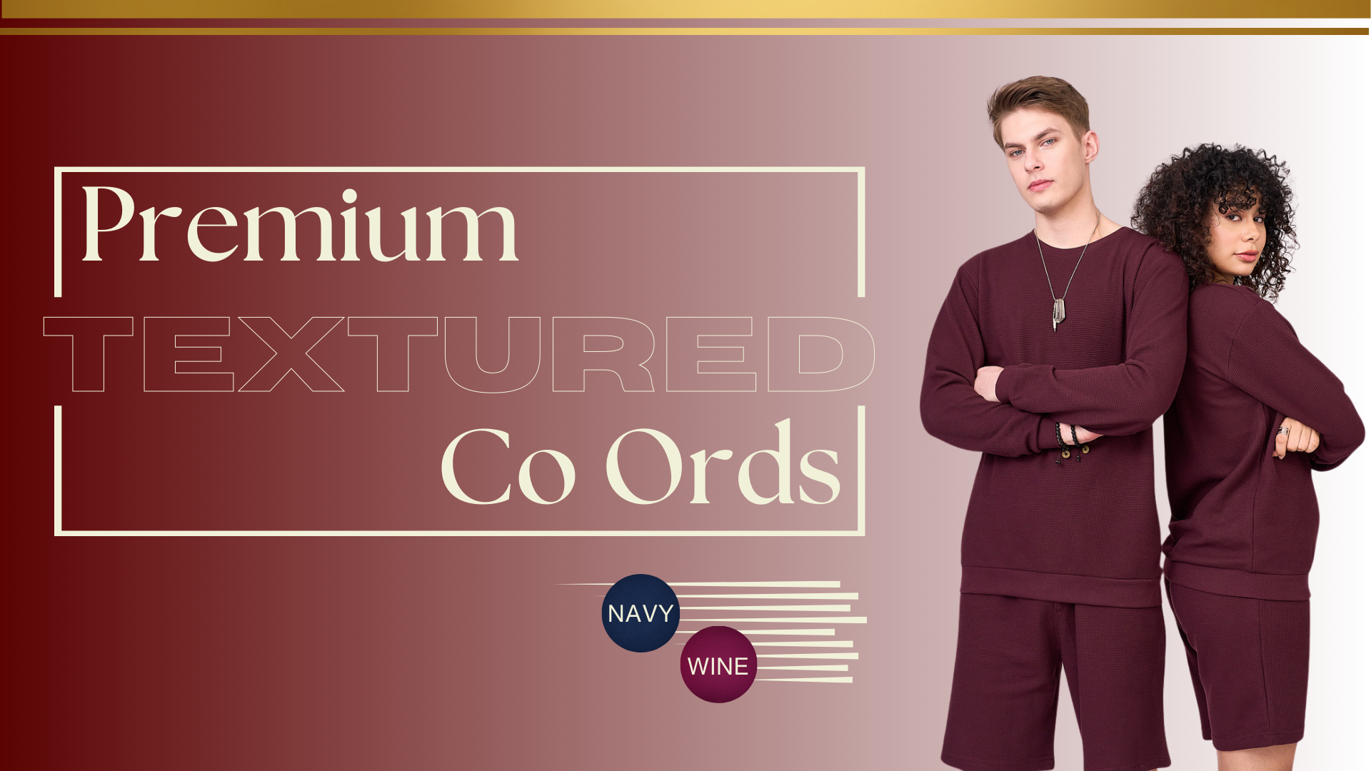 TEXTURED COORDS – LUKE Clothing